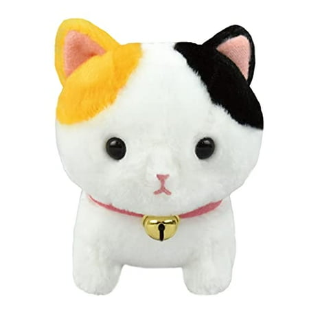Amuse Cat Neko With Brass Bell Kawaii Plush Toy 5" Fusion Kawaii ...