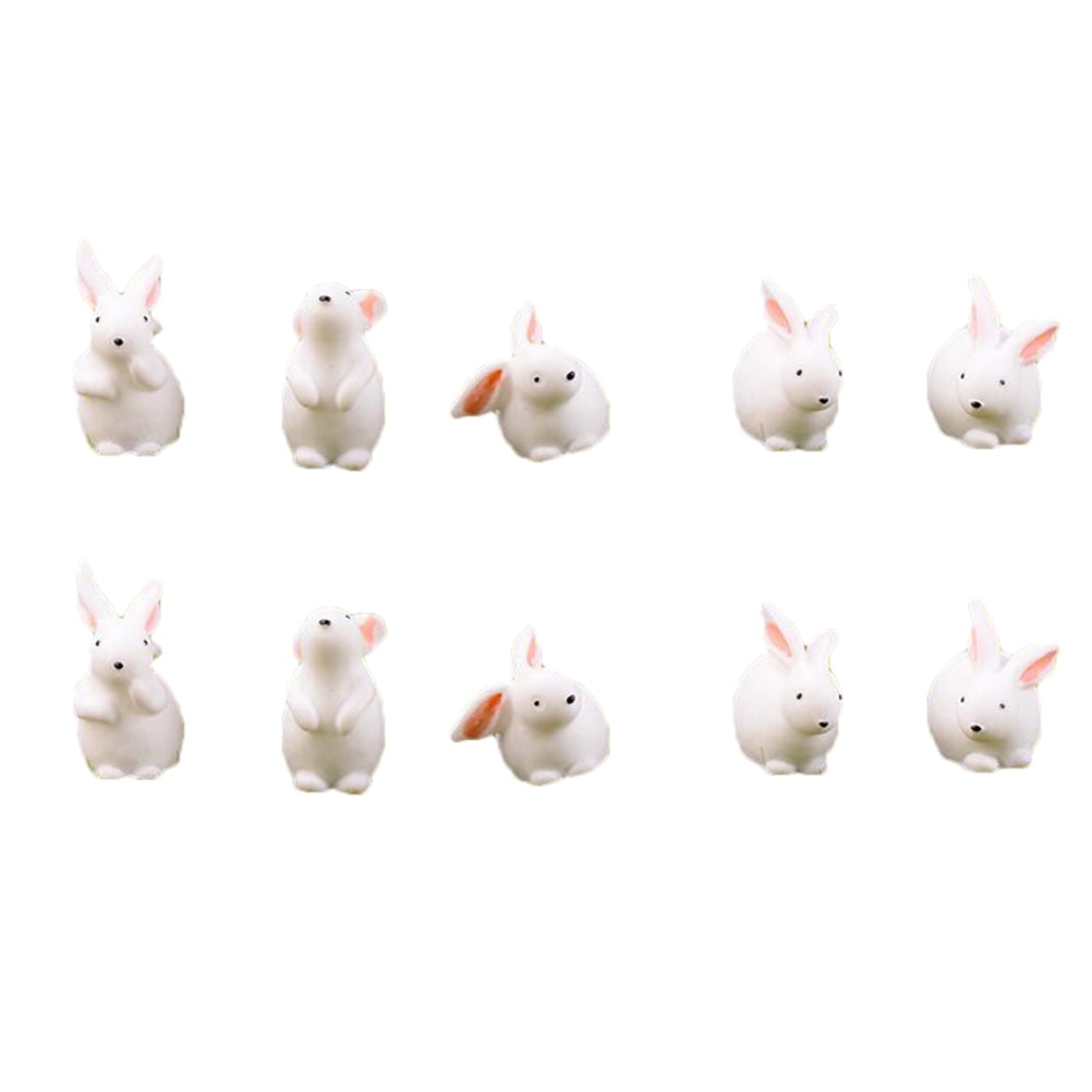 Click here for Hcyz 12pcs Cartoon Resin Animal Decor Adorable Rab... prices
