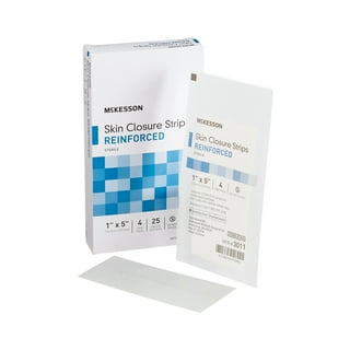 3M R1540 Steri-Strip Skin Closure Strips - 1/8" x 3" - Pack of 10 ...