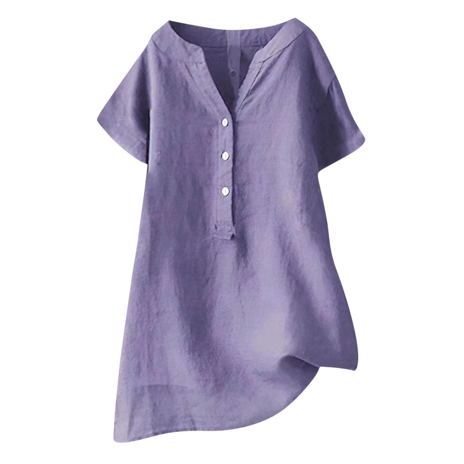 Click here for Yuyuzo Plus Size Tops For Women Short Sleeve Cotto... prices