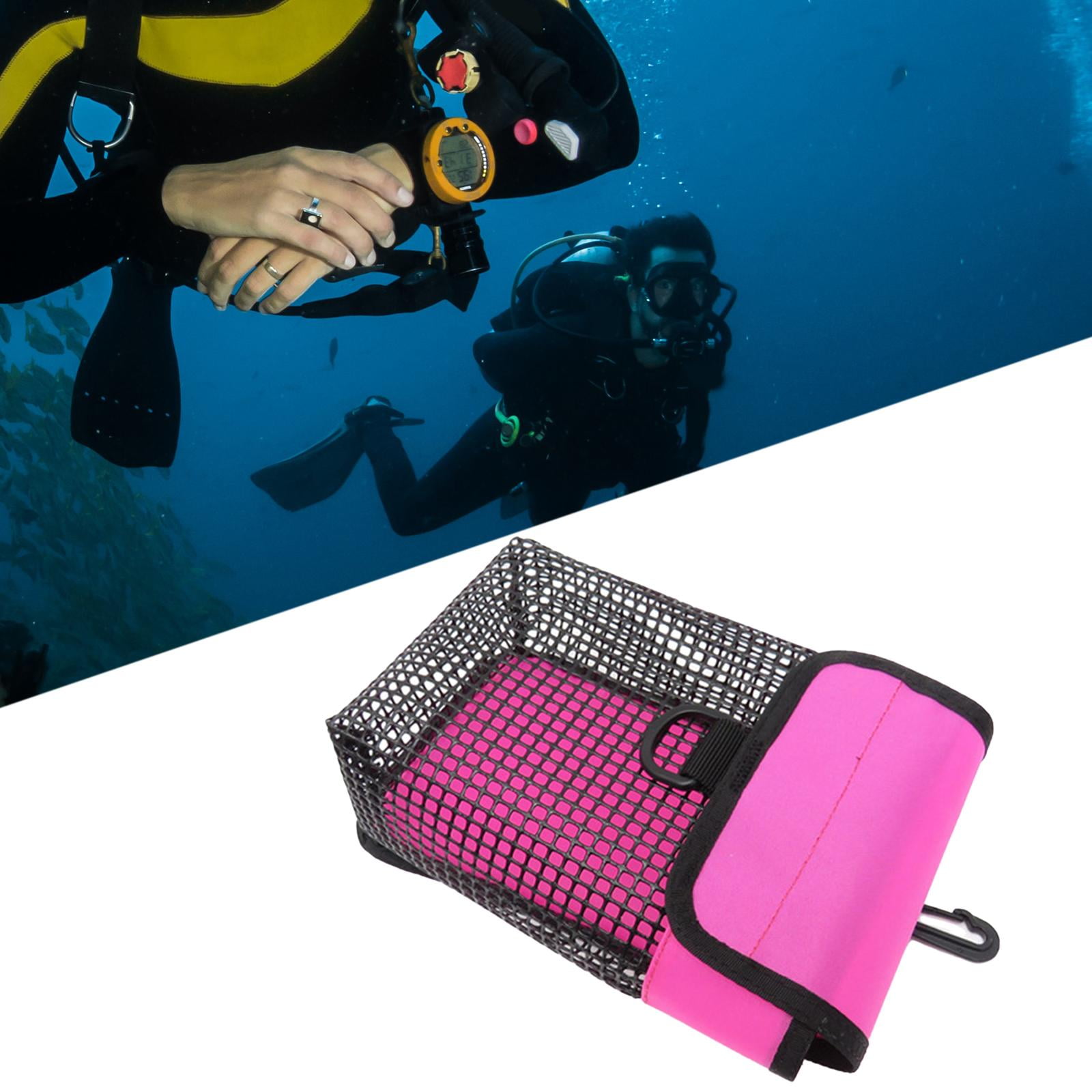 Scuba Diving Gear Storage Bag Mesh Pocket Portable Lightweight Nylon ...
