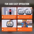 KFFKFF Home Slushie Machine, 34oz Capacity, Margarita and Smoothie ...