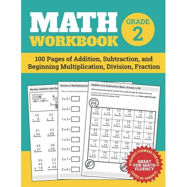 2nd Grade Math Workbook Addition and Subtraction: Second Grade Workbook ...