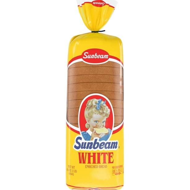 Sunbeam White Bread, 16 oz - Walmart.com