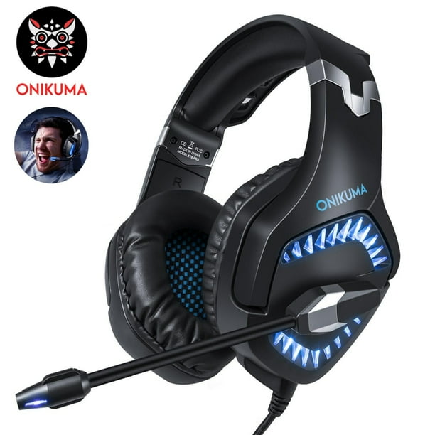 Gaming Headset for PS4 Xbox One Nintendo Switch, over-Ear Headphones ...