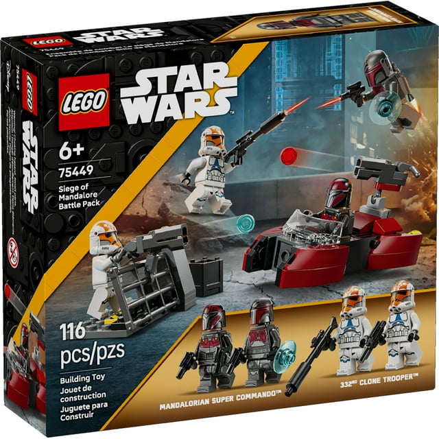 LEGO Star Wars Siege of Mandalore Battle Pack Building Toy for Boys ...