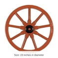 24 Pack Bulk Western Party Plastic Wagon Wheel - Walmart.com