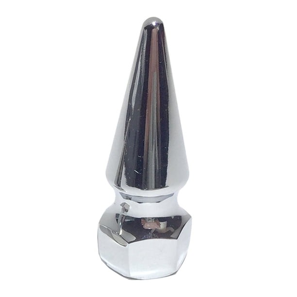 M10 - 1.25 Steel Spike Nut Chrome Plated - Walmart.com - Walmart.com