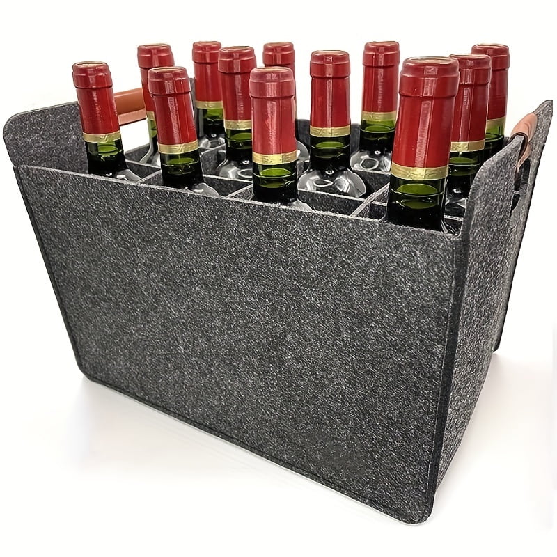 Click here for Unbranded 12pcs  Bottles Wine Tote Bag  Felt Insul... prices