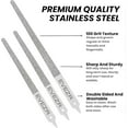 Evezr 3Pcs Sharp Stainless Steel Nail File Set - Walmart.com