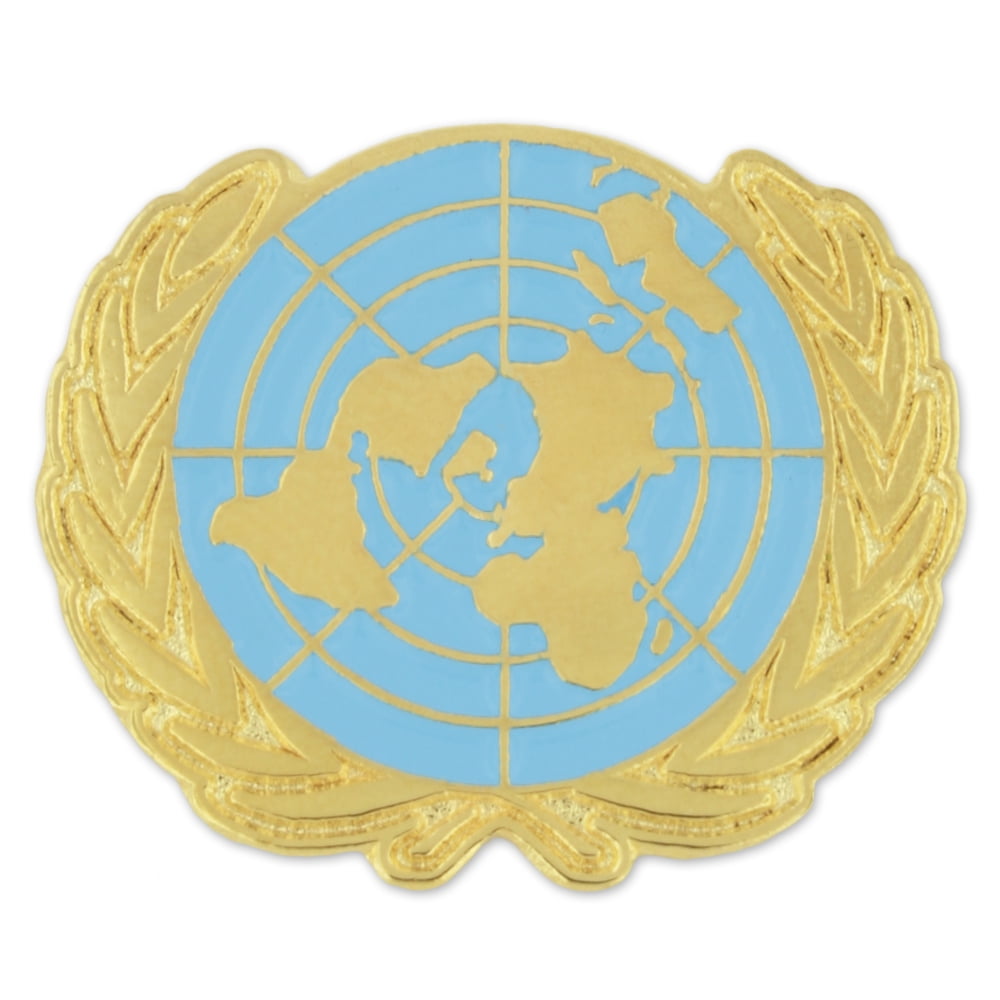 PinMart's United Nations UN World Peace Enamel Lapel Pin - Walmart.com