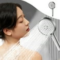 Meriler High Pressure Handheld Shower Head With Hard Water Softener And