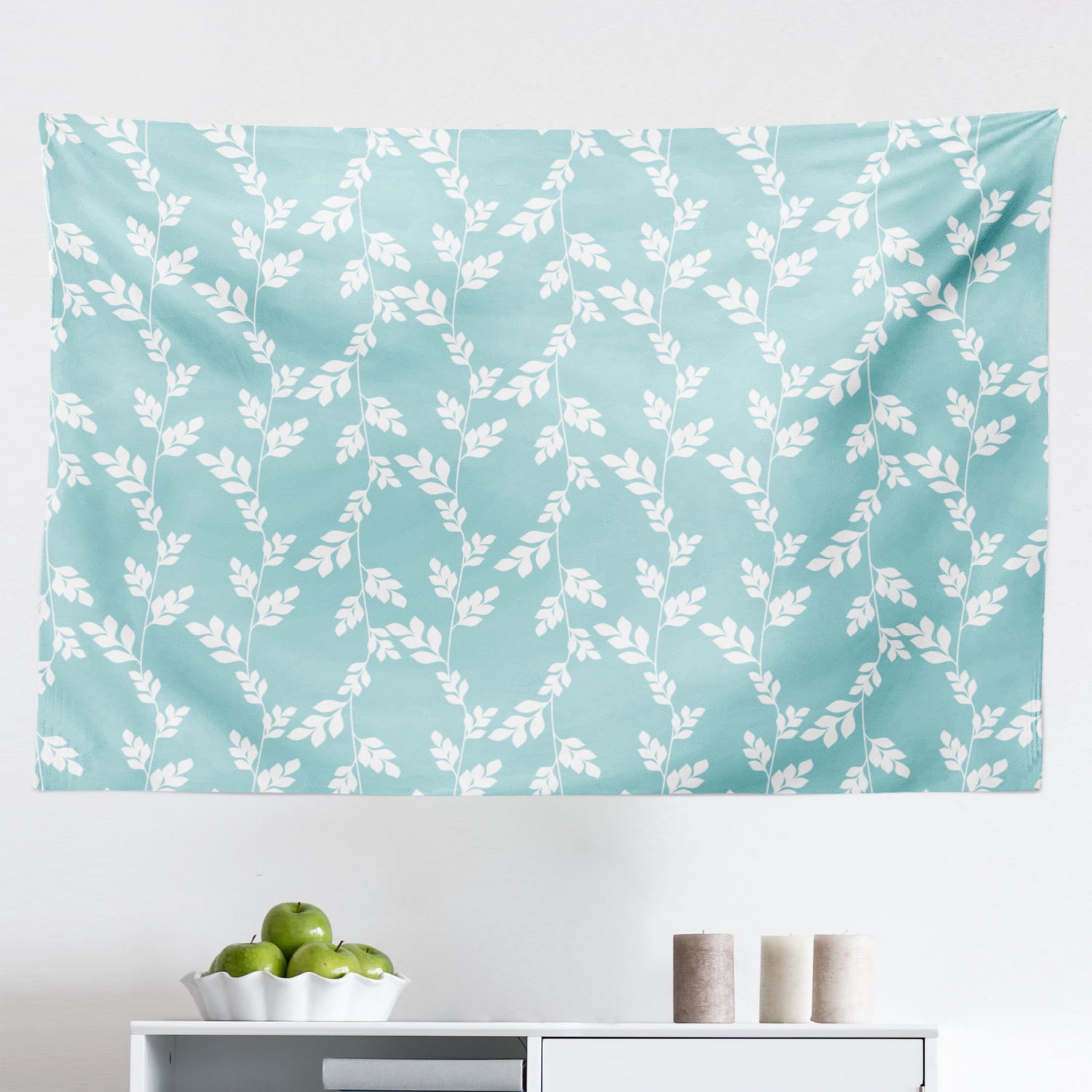 Retro Tapestry, Design Chevron Wavy Pattern Zigzags Abstract Snowy ...