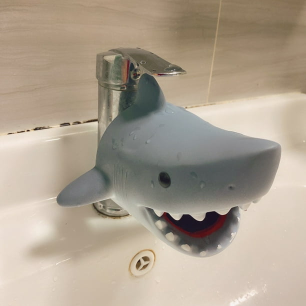 Cartoon Faucet Extender Cute Shape Curved Water Inlet Safety Faucet ...