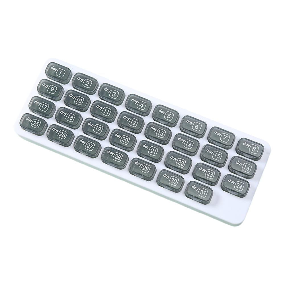 Click here for Zoubaoq Monthly Pill Organizer Box Case 31 Day Pil... prices