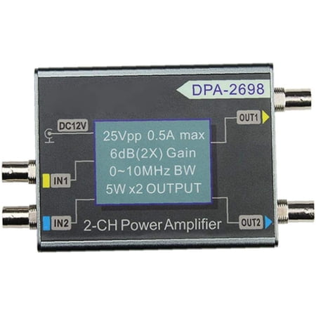 Function Signal Generator DDS Frequency Counter Dual Channels DPA-2698 ...