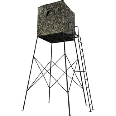 Rivers Edge® Outpost Tower Stand, Crater™ Core Curtain, RE400 - Walmart.com