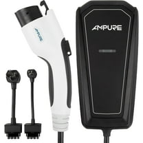 Ampure Go 2 Level 2 EV Charger – 32 Amp, NEMA 14-50 Plug, 20ft Cable ...