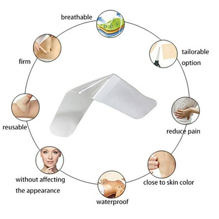 Silicone Gel Sheets for Scars Single Sheet Scar Cover Medical Grade ...
