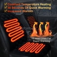 Car Suv Trucks Universal Heated Seat Cover Black (12V ) For Full Back And Seat - Walmart.com