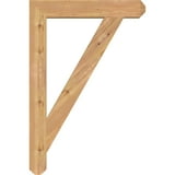 Ekena Millwork 3 1/2"W x 24"D x 36"H Traditional Craftsman Smooth ...