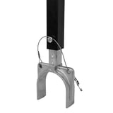 Swivl-Eze Deluxe Adjustable Over Roller Transom Saver with Black Coated ...