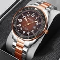 Men's watch, waterproof, luminous, with calendar, quartz watch, men's ...