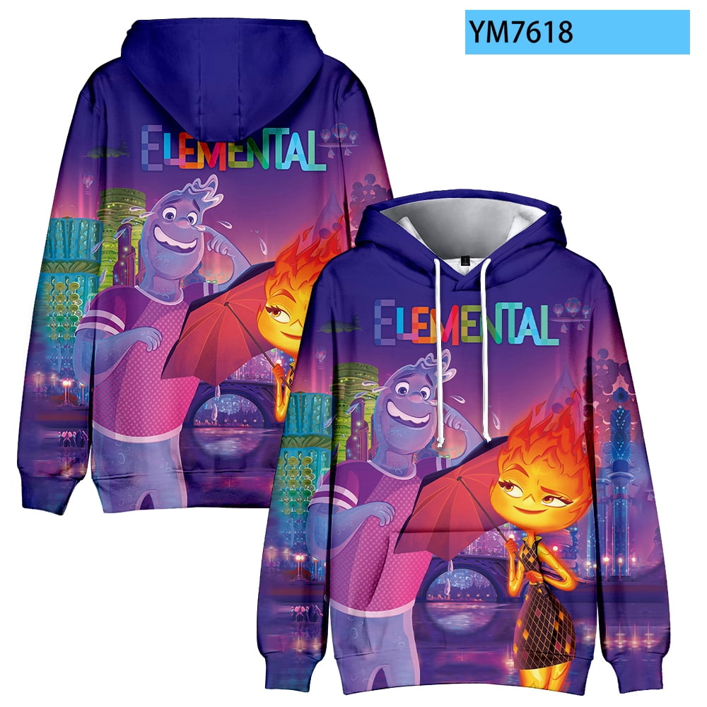 Elemental Hoodies For Men Women Sweatshirts Casual Funny Print ...