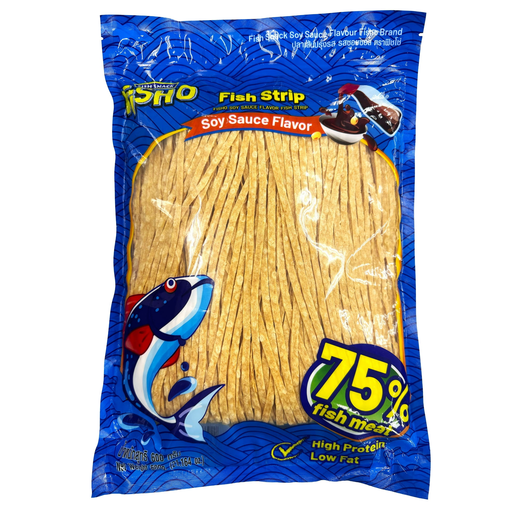 Click here for Fisho Fish Strips Soy Sauce Flavour 600g prices