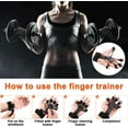Fulande Hand Grip Strengthener Kit, Finger & Forearm Exerciser, 2 ...