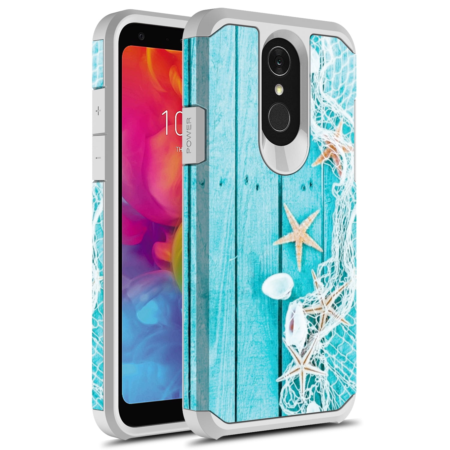 LG Q7 Case, LG Q7 Plus Case, Kaesar Slim Hybrid Dual Layer Shockproof ...