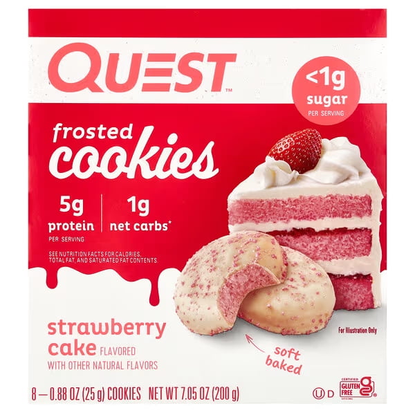 Click here for Quest Nutrition  Frosted Cookies  Strawberry Cake... prices
