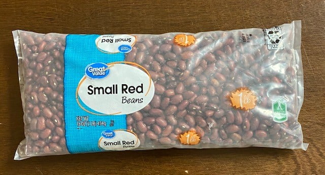 Great Value Small Red Beans 1 lb - Walmart.com