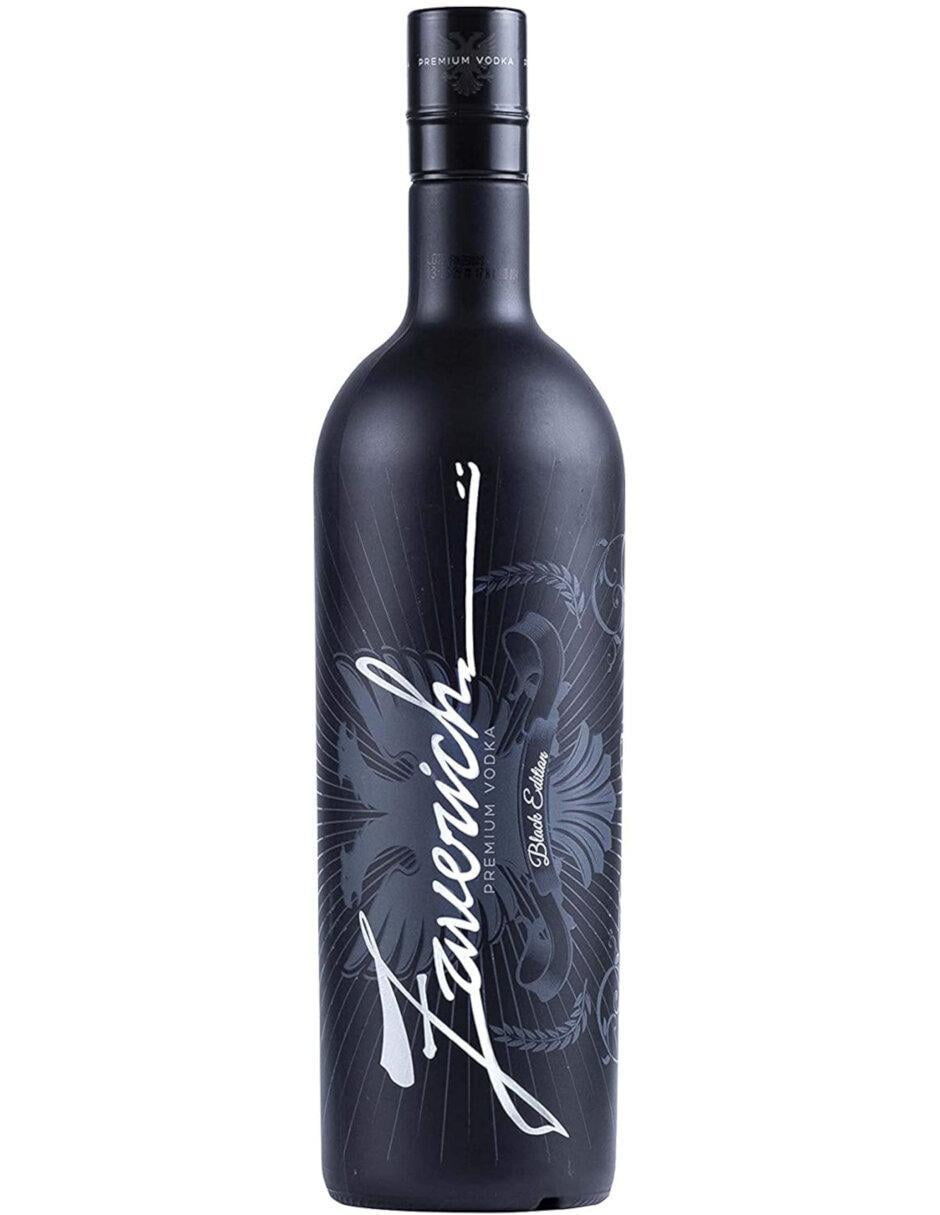 Paquete de 3 Vodka Zaverich Premium Black 1 L Zaverich Paquete de 3 ...
