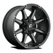 Fuel 1PC Aluminum Rim D561 CRUSH 20X10in Gloss Machined Double Dark ...