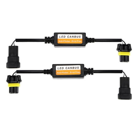Vehicle LED Headlight Decoder H8/H9/H11 Error Free Capacitor Error Anti ...