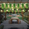 Artificial Garland Hanging Vines – Faux Greenery Leaves, Realistic Fake ...
