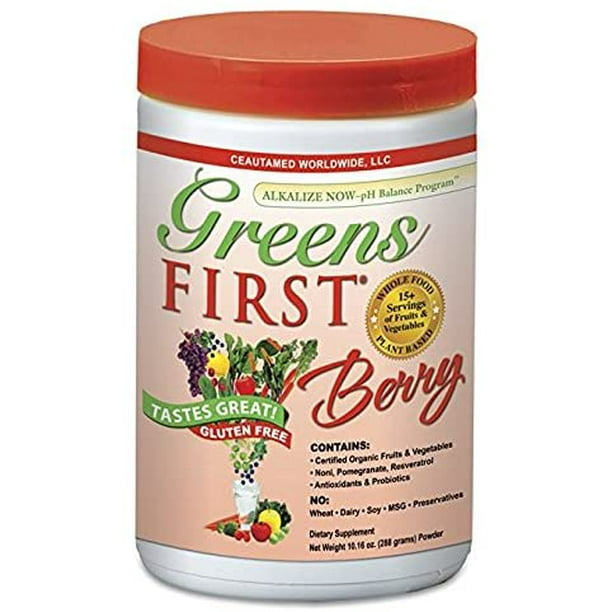Greens First Berry By Doctors For Nutrition - 8.5 Ounces - Walmart.com ...