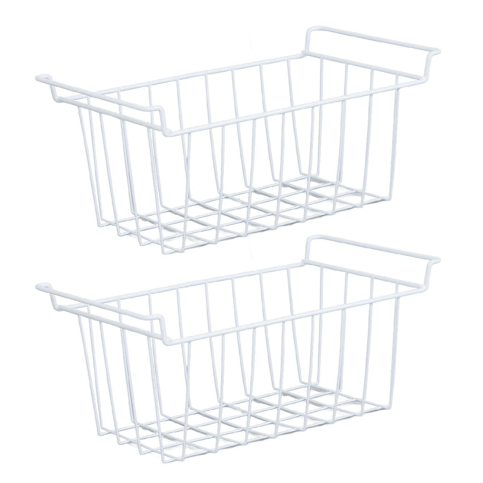 Click here for Domqga Large 2pcs Wire Storage Freezer Baskets  Ru... prices