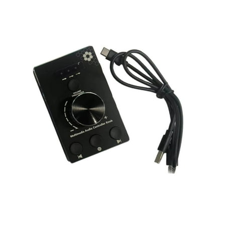 USB Volume Control Knob 3 Modes Audio Adjuster Vol Knob Switch ...
