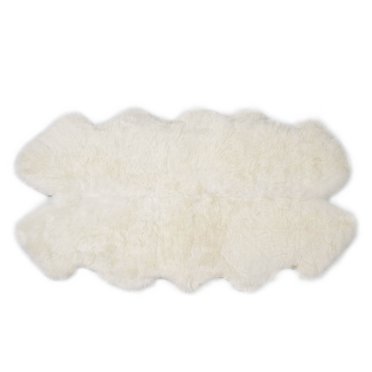 Genuine Sheepskin Rug Extra Soft Natural Pelt Champagne , Single Pelt 2 ...