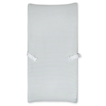 Ely's & Co. Waterproof Changing Pad Cover Set I Taupe Stripes - Walmart.com