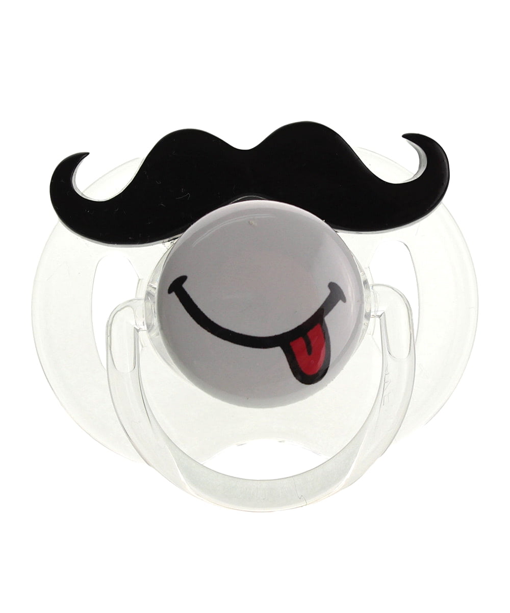 Cheeky Mustache Pacifier - Walmart.com