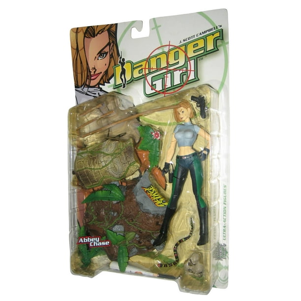 Danger Girl Abbey Chase 1999 Mcfarlane Toys Action Figure J Scott