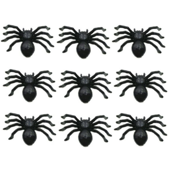 Small Plastic Spiders