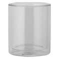 Thyme And Table 4 Pack 13oz Double Wall Drinking Glass Set Clear