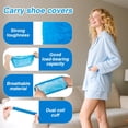 50 Pack (25 Pairs) Shoe Covers Disposable - Boot Covers Disposable Non ...
