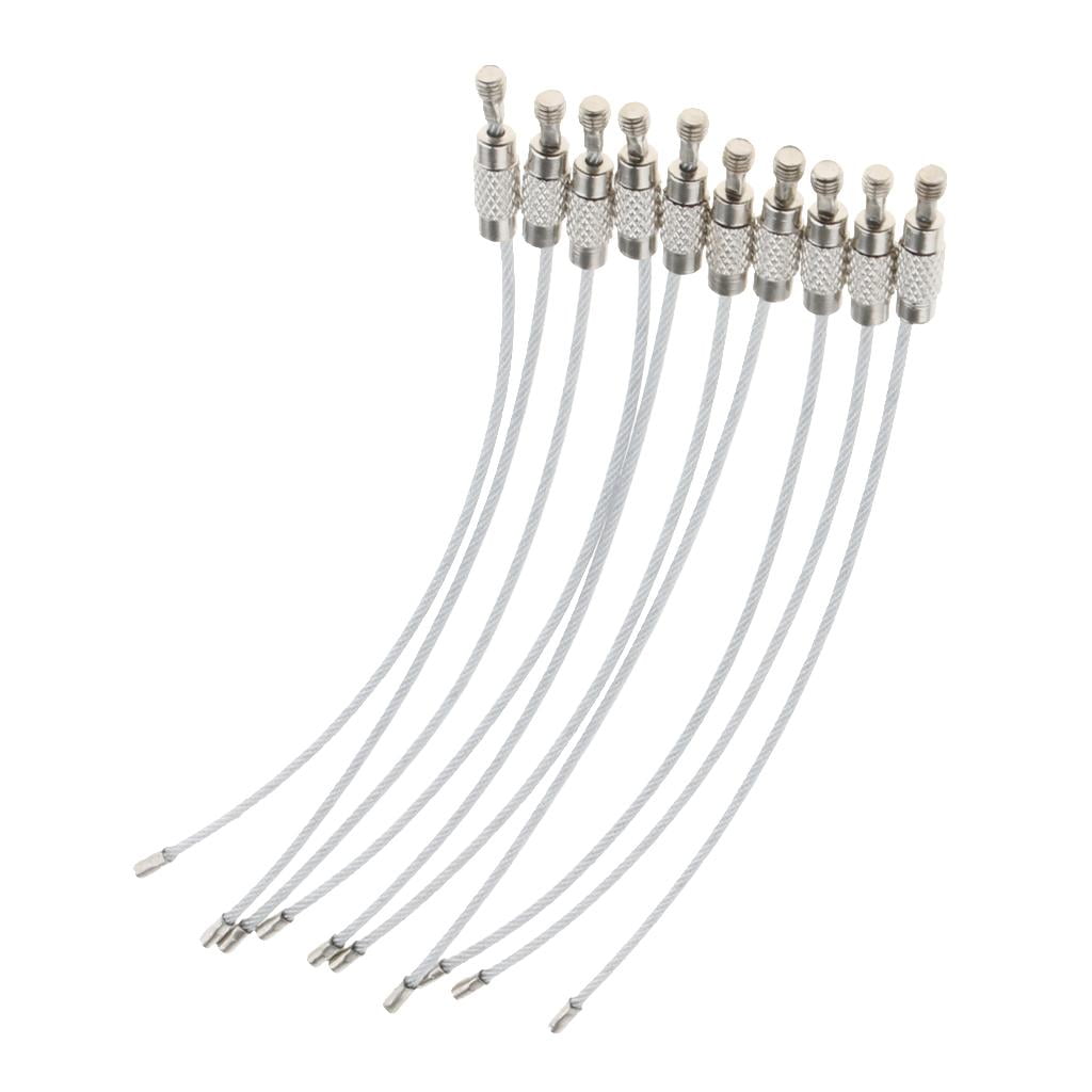 Click here for S Serenable 10pcs Cable Wire Loop Luggage Tag Loop... prices