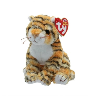 Ty Beanie Baby: Tundra the White Tiger | Stuffed Animal | MWMT's ...