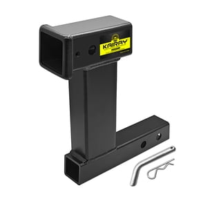 CURT Hitch Receiver Adapter Reducer, 2-1/2 to 2-Inch, 34-In Extension ...